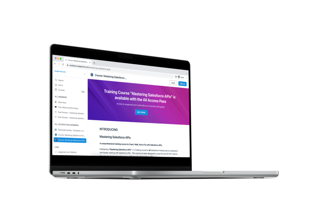 Course: Mastering Salesforce APIs